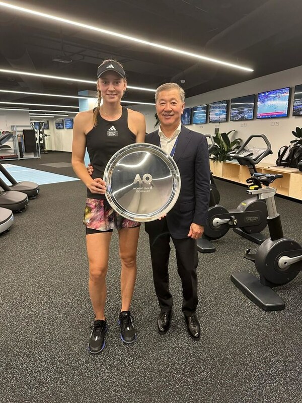 Elena Rybakina devient la première joueuse de l'histoire du tennis ...